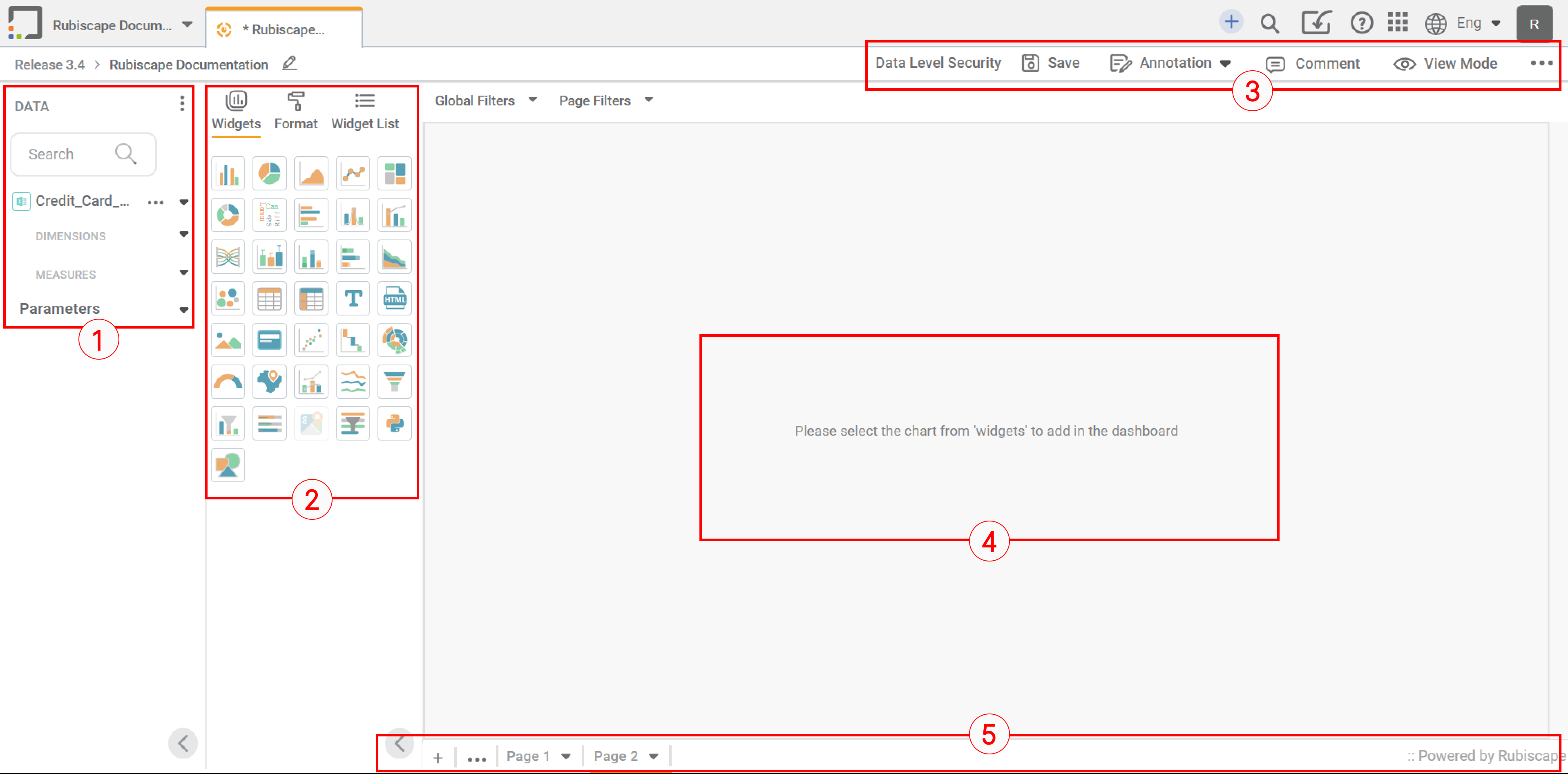 Understanding RubiSight Home Page